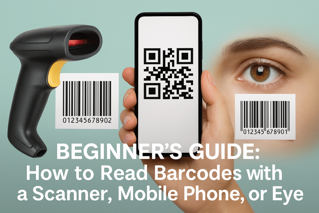 Beginner’s Guide: How to Read Barcodes with a Scanner, Mobile Phone, or ...